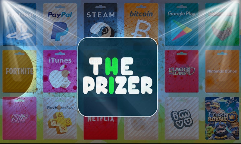 THEPRIZER: Free Prizes, PayPal, Mobile recharges & more!